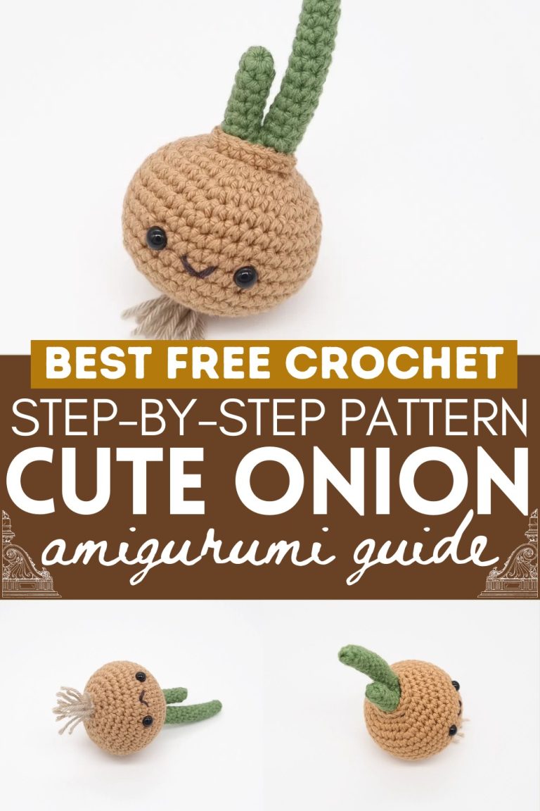 8 Free Crochet Amigurumi Onion Patterns You Will Love - Crochet Patterns