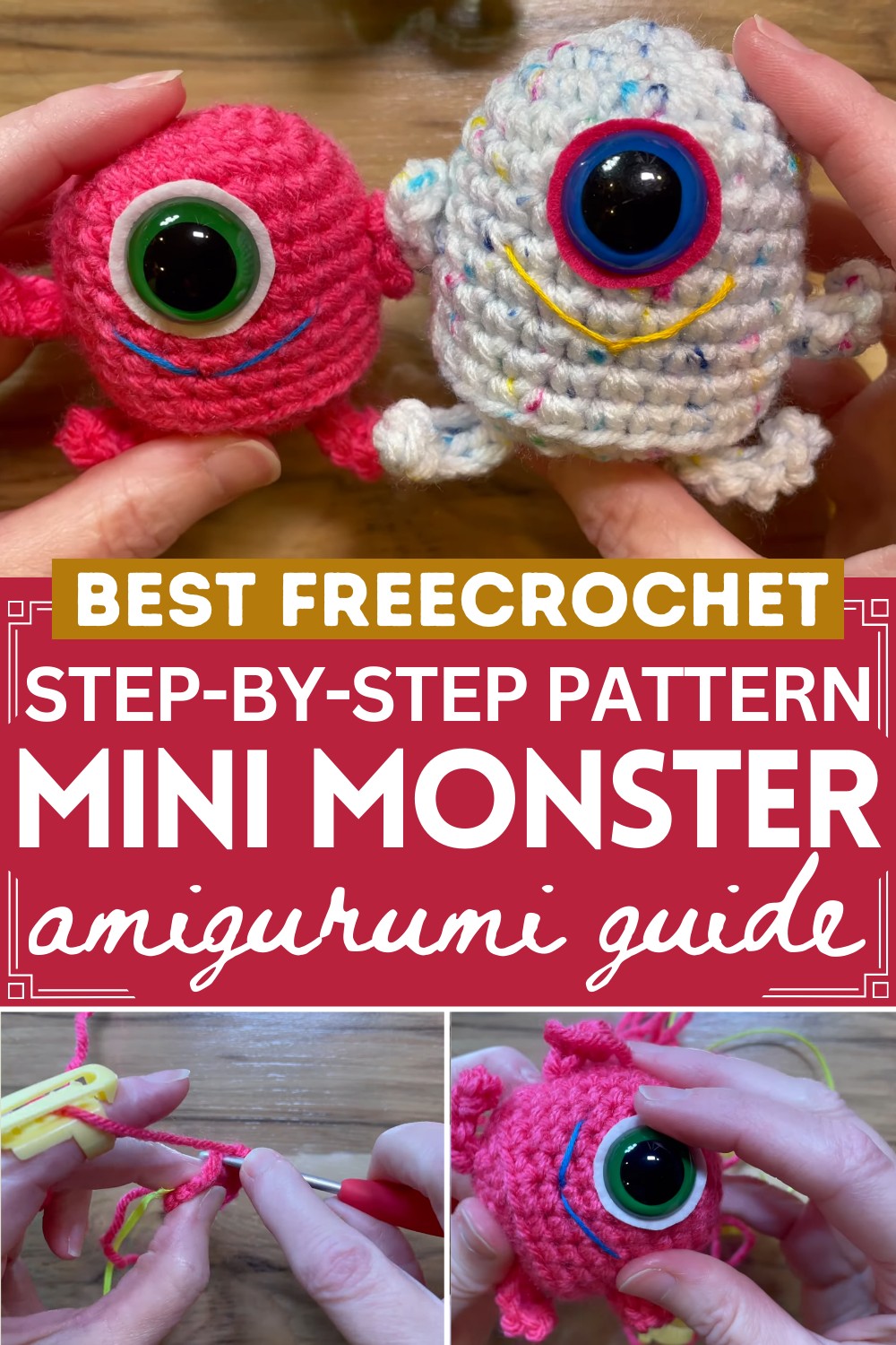 10 Funny Crochet Monster Amigurumi Patterns for Halloween - Crochet ...