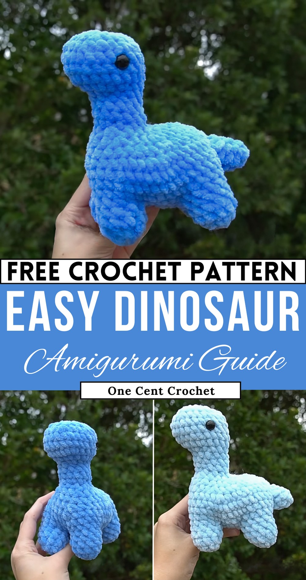 10 Free Crochet Baby Dinosaur Patterns for Kids - Crochet Patterns