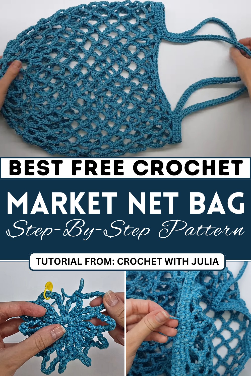 6 Crochet Mesh Market Bags Ideas for Summer - Crochet Patterns